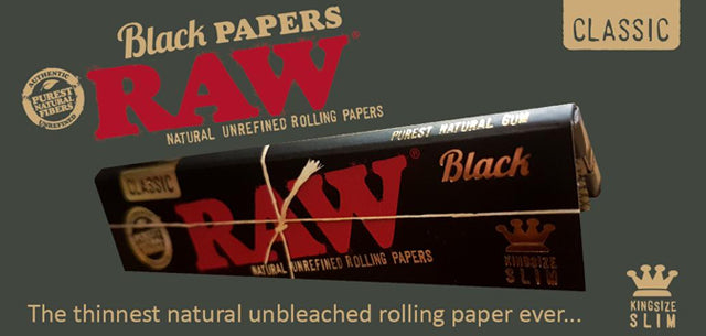 Raw Black King Size papers are here! – Natural Selection Leeds