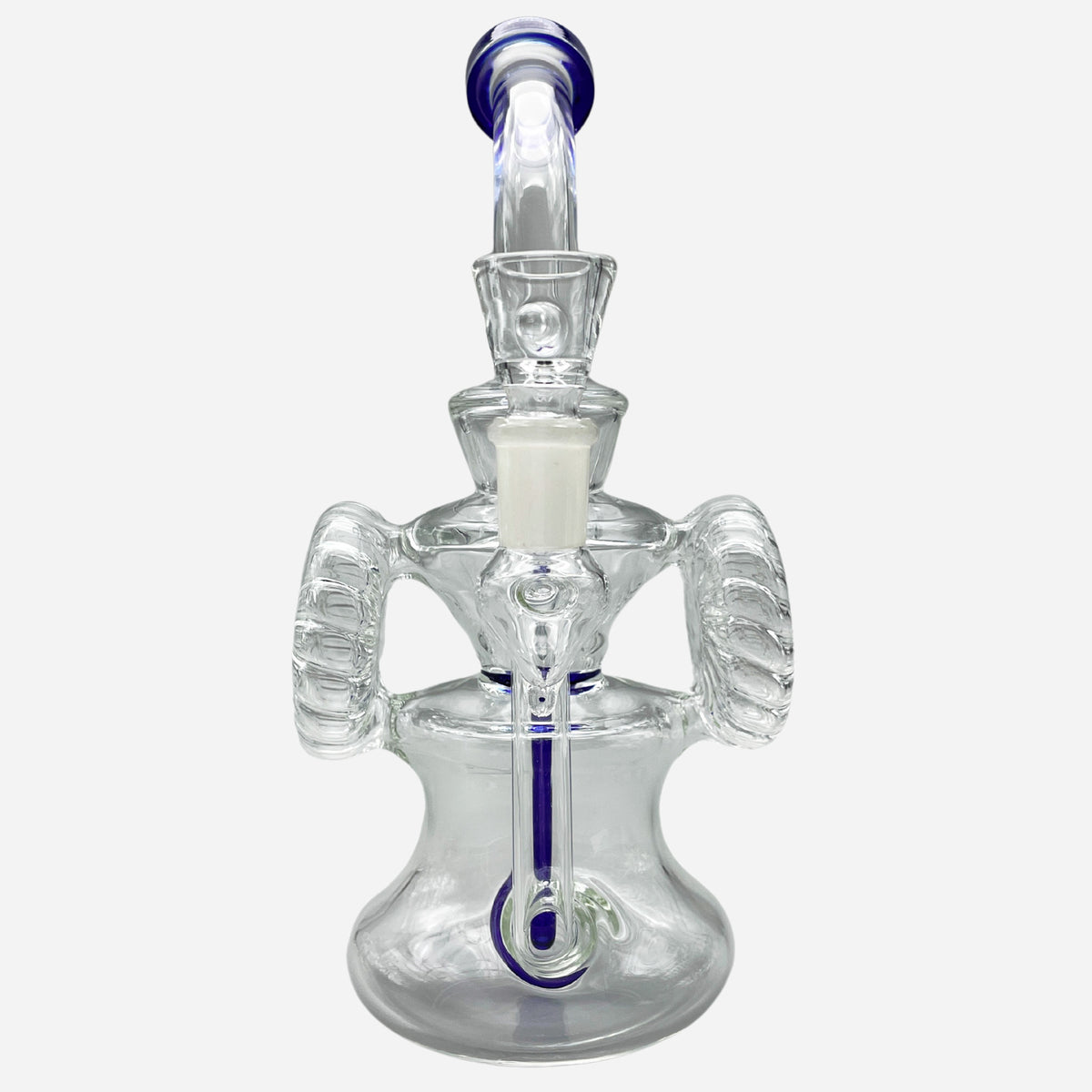 "Princess Leia" Recycler Percolator Glass Bong – Natural Selection Leeds